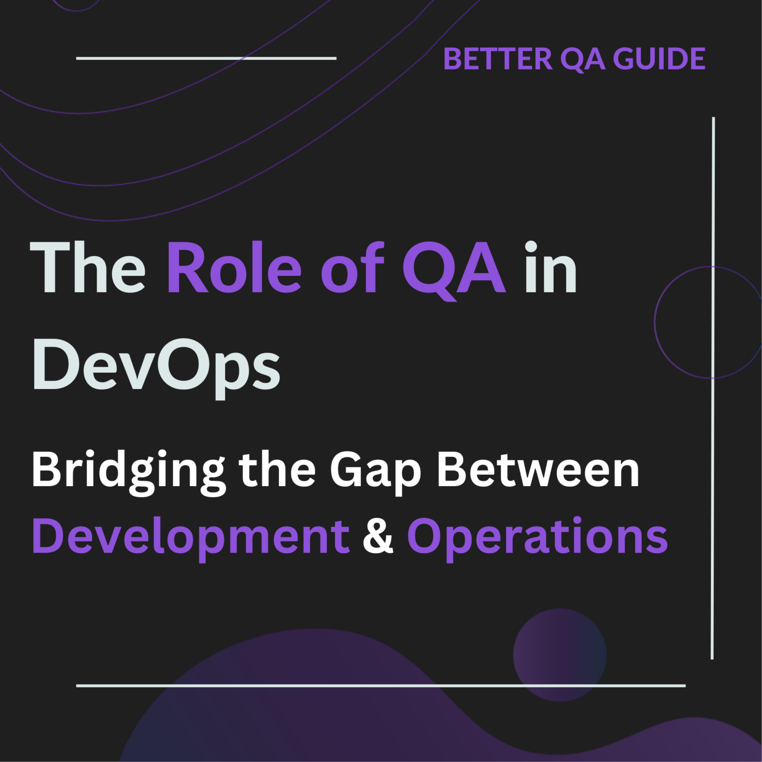 Qa S Role In Devops Successful Bridging Between Development And Operations